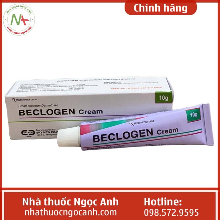 Thuốc bôi Beclogen cream là thuốc gì, giá bao nhiêu, mua ở đâu