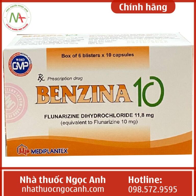 Thuốc Benzina 10 là thuốc gì, có tác dụng gì, giá bao nhiêu, mua ở đâu