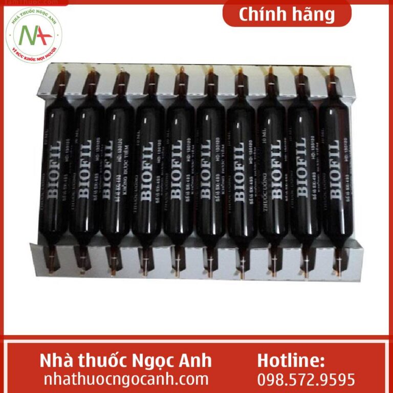 Thuốc Biofil dạng ống uống trước hay sau ăn, giá bao nhiêu, mua ở đâu?