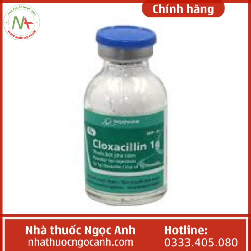 Thuốc Cloxacillin 1g là thuốc gì, giá bao nhiêu, mua ở đâu?