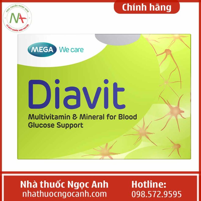 Thuốc Diavit Mega We Care là thuốc gì, giá bao nhiêu, mua ở đâu?