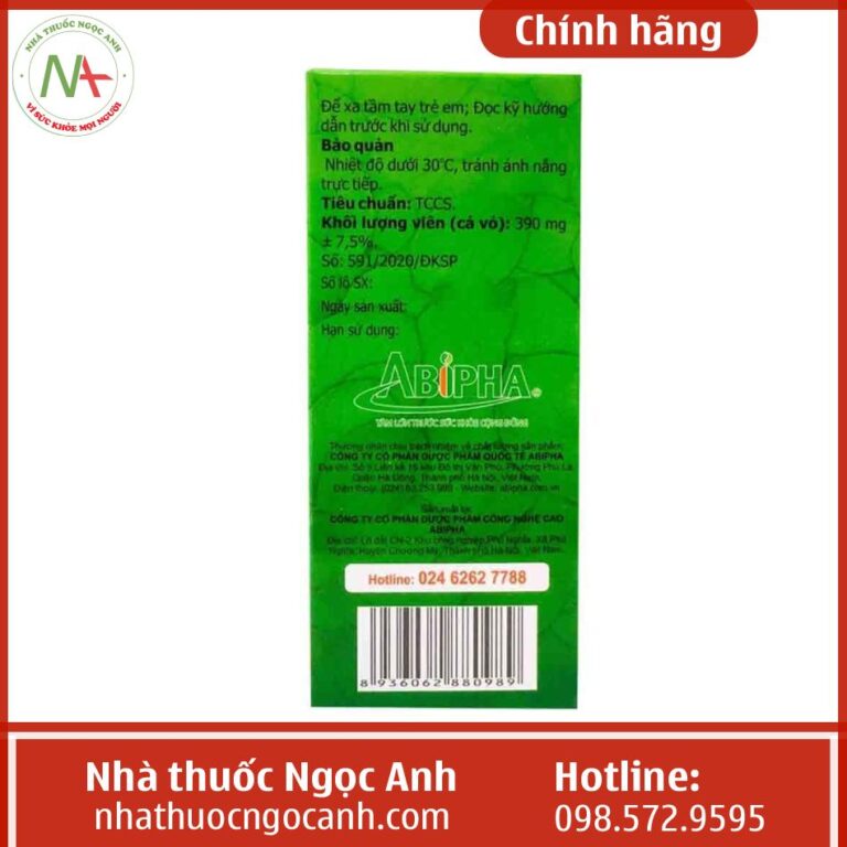 Thuốc Eurosca Fort đỏ là thuốc gì, tác dụng gì, giá bao nhiêu, mua ở đâu?