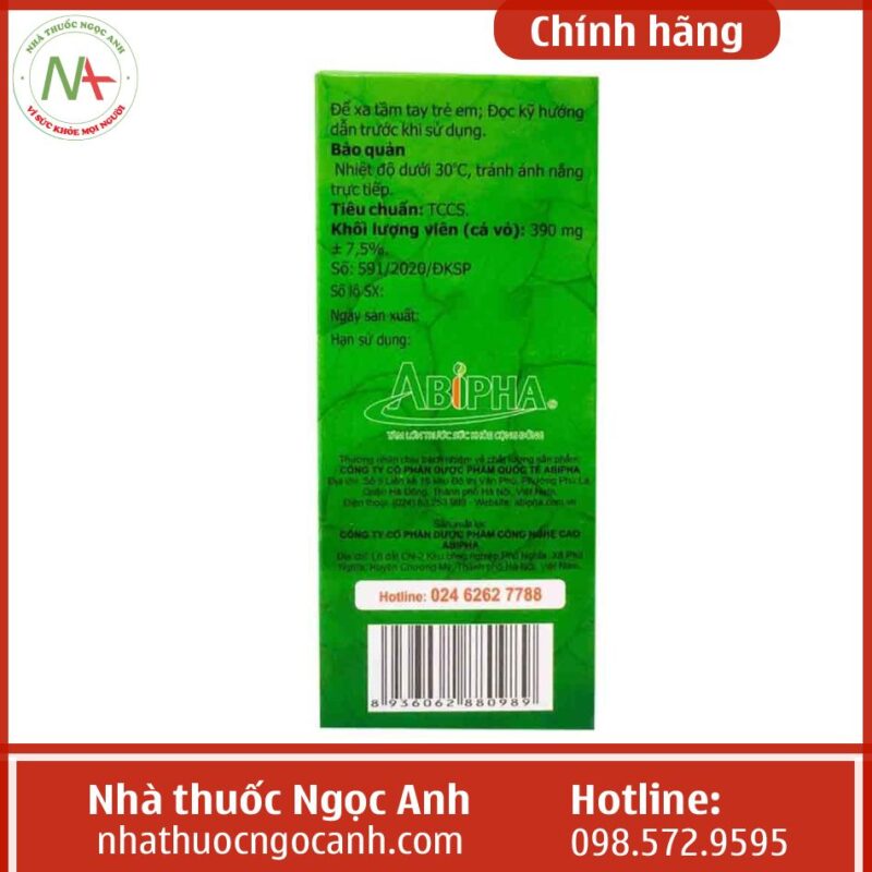 Thuốc Eurosca Fort đỏ là thuốc gì, tác dụng gì, giá bao nhiêu, mua ở đâu?