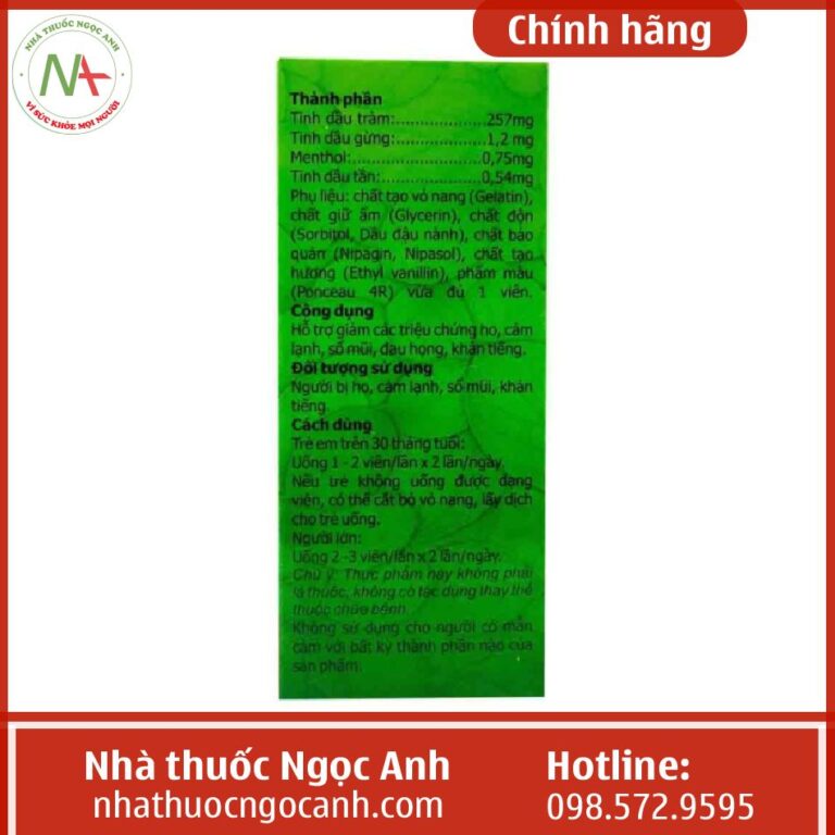 Thuốc Eurosca Fort đỏ là thuốc gì, tác dụng gì, giá bao nhiêu, mua ở đâu?