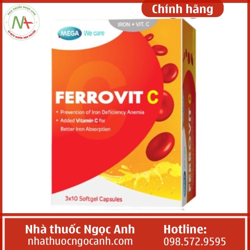 Thuốc sắt Ferrovit C cho bà bầu không, giá bao nhiêu, mua ở đâu?