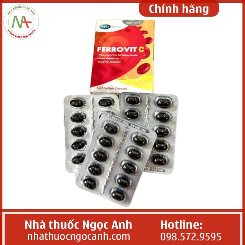 Thuốc sắt Ferrovit C cho bà bầu không, giá bao nhiêu, mua ở đâu?