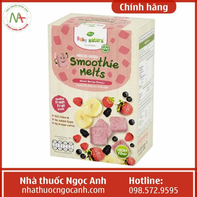 Freeze-dried Smoothie Melts Mixed Berries Flavour mua ở đâu, giá bao nhiêu?