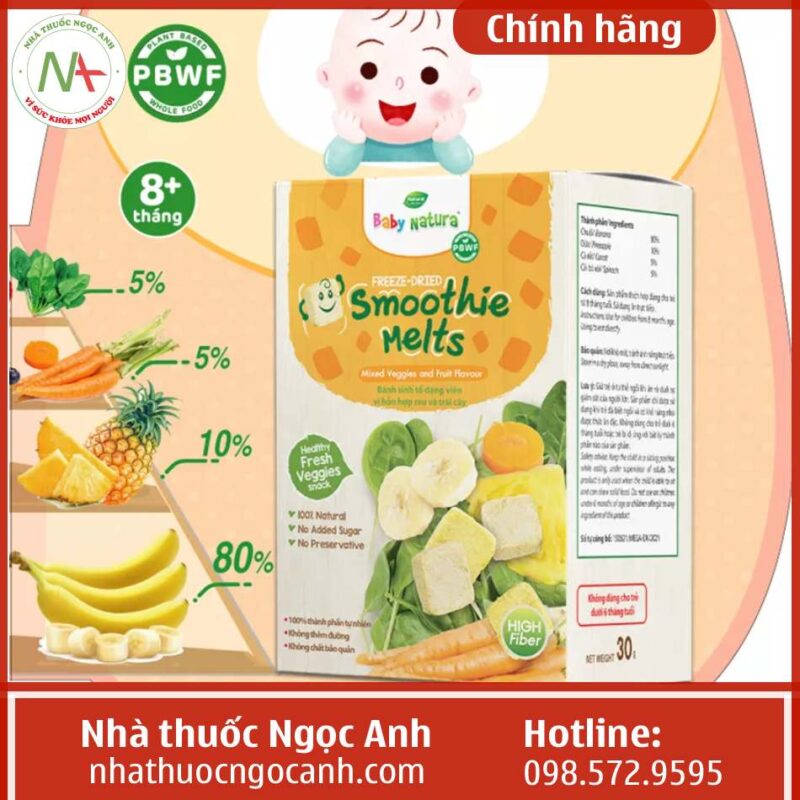 Freeze-dried Smoothie Melts Mixed Veggies and Fruit Flavour mua ở đâu ...