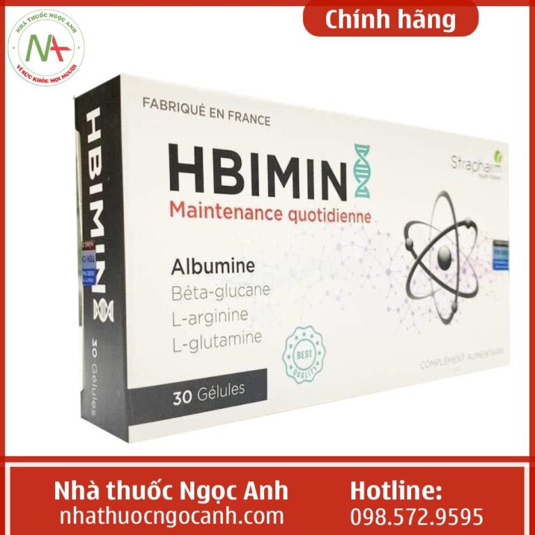Thuốc Hbimin Strapharm có tác dụng gì, giá bao nhiêu, mua ở đâu