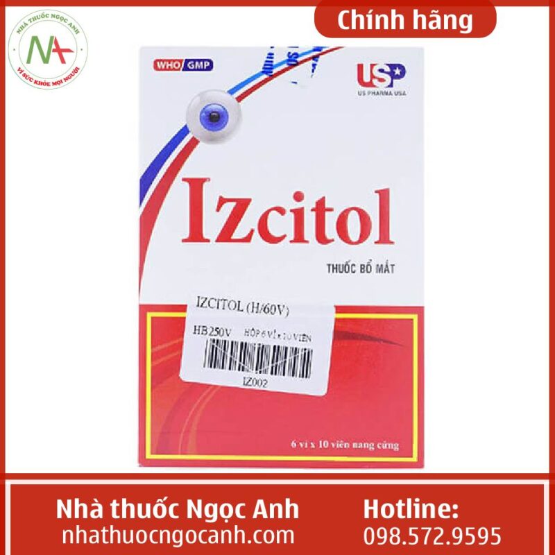 Thuốc Izcitol là thuốc gì, có tác dụng gì, mua ở đâu, giá bao nhiêu?