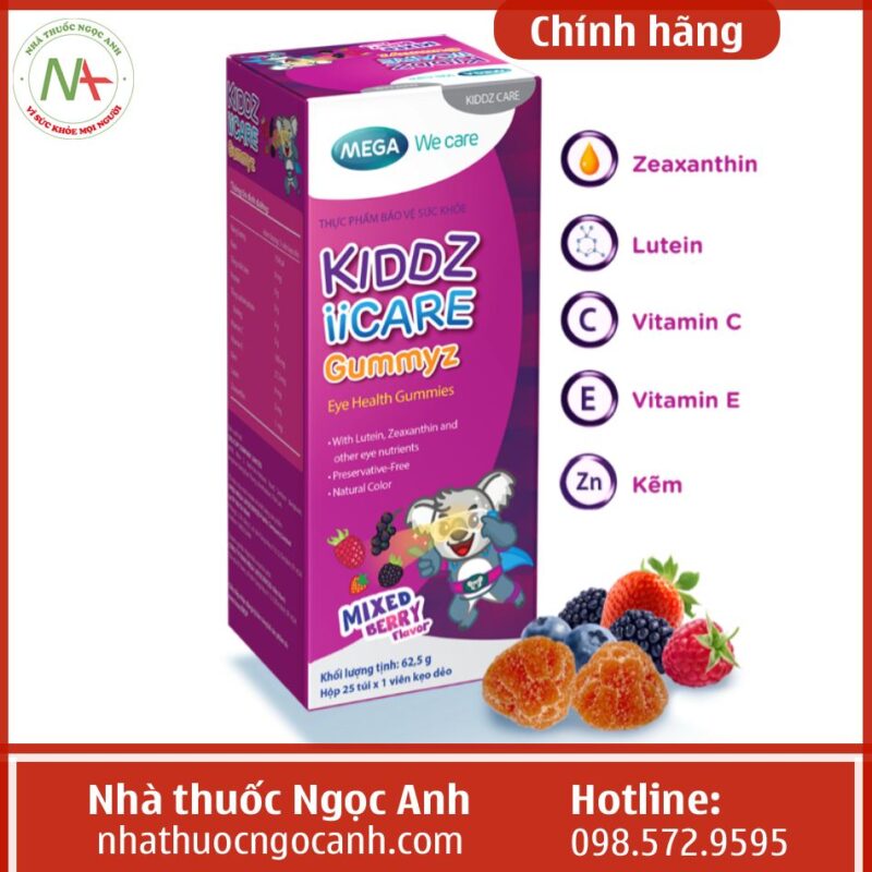 Kiddz iicare là thuốc gì, có tác dụng gì, giá bao nhiêu, mua ở đâu?