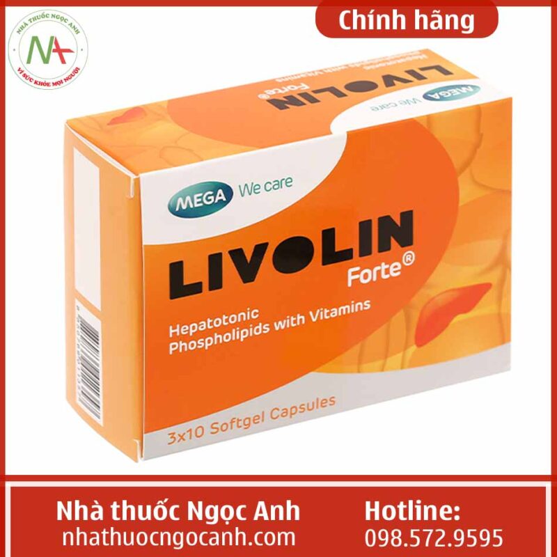 Thuốc Livolin Forte Mega We Care là thuốc gì, giá bao nhiêu, mua ở đâu