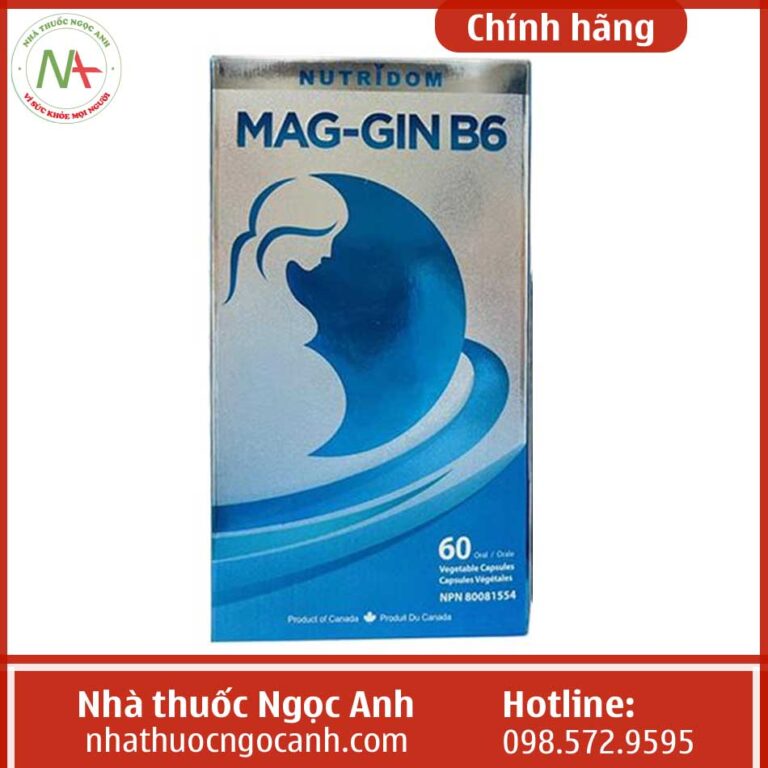Mag-Gin B6 là thuốc gì, có tác dụng gì, giá bao nhiêu, mua ở đâu?