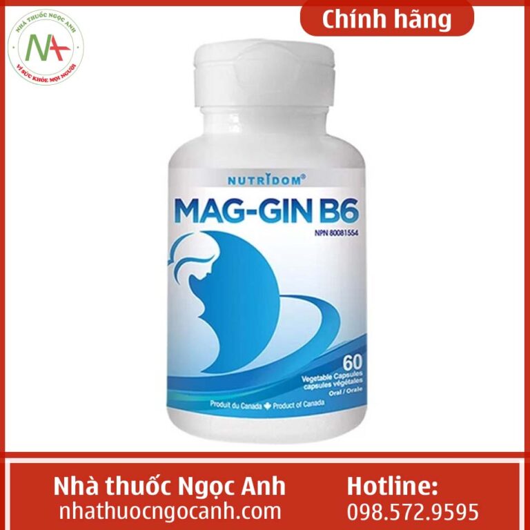 Mag-Gin B6 là thuốc gì, có tác dụng gì, giá bao nhiêu, mua ở đâu?