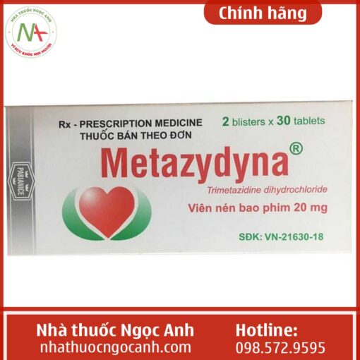 Thuốc Nadecin 10 mg: Công dụng, liều dùng, lưu ý tác dụng phụ
