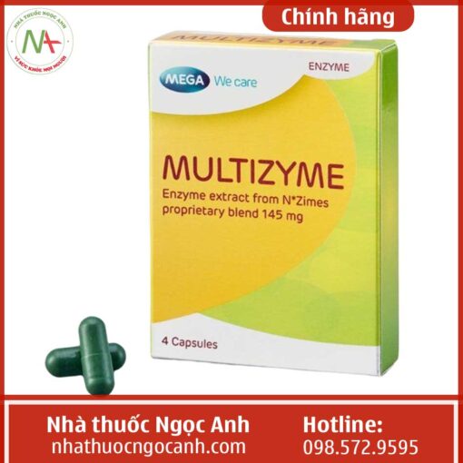 Multizyme Mega We Care là thuốc gì, giá bao nhiêu, mua ở đâu?