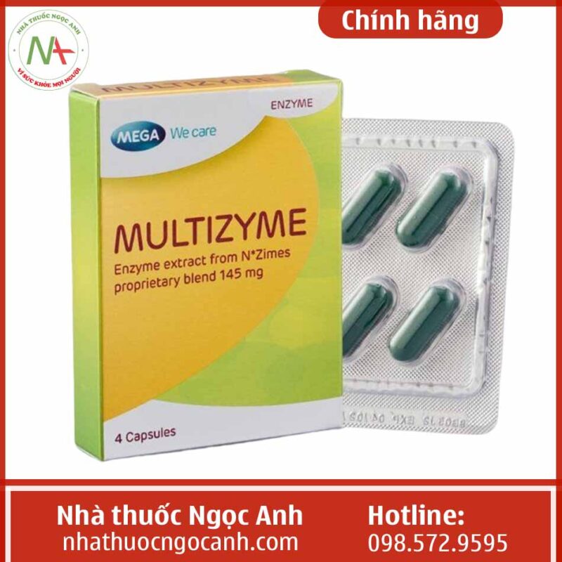 Multizyme Mega We Care là thuốc gì, giá bao nhiêu, mua ở đâu?