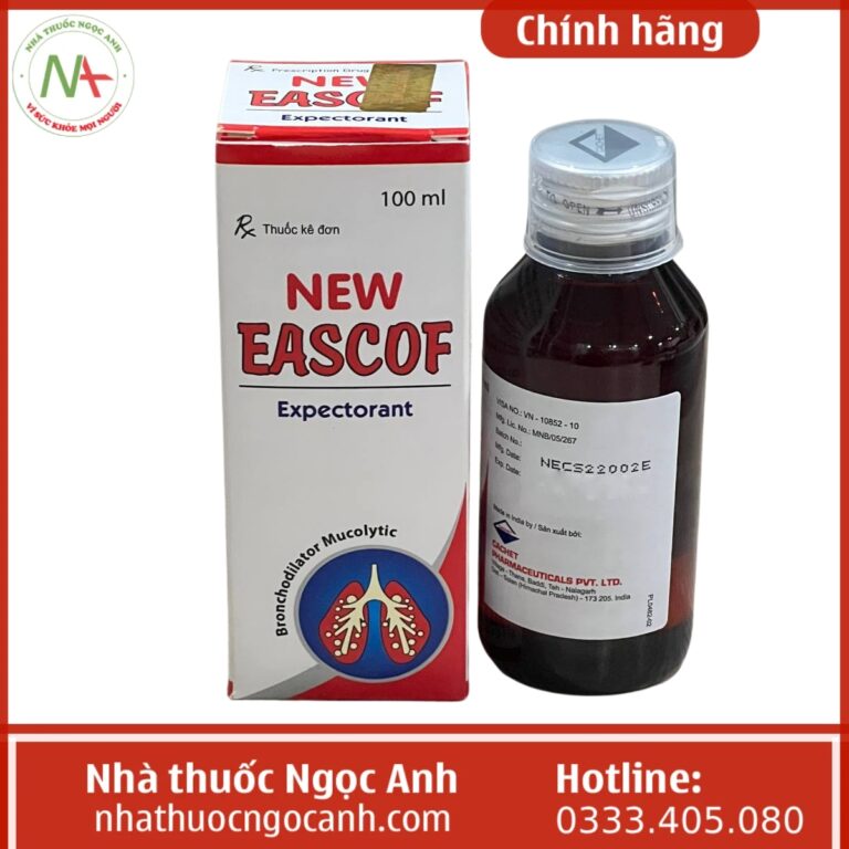 Thuốc New Eascof có phải kháng sinh không, giá bao nhiêu, mua ở đâu?