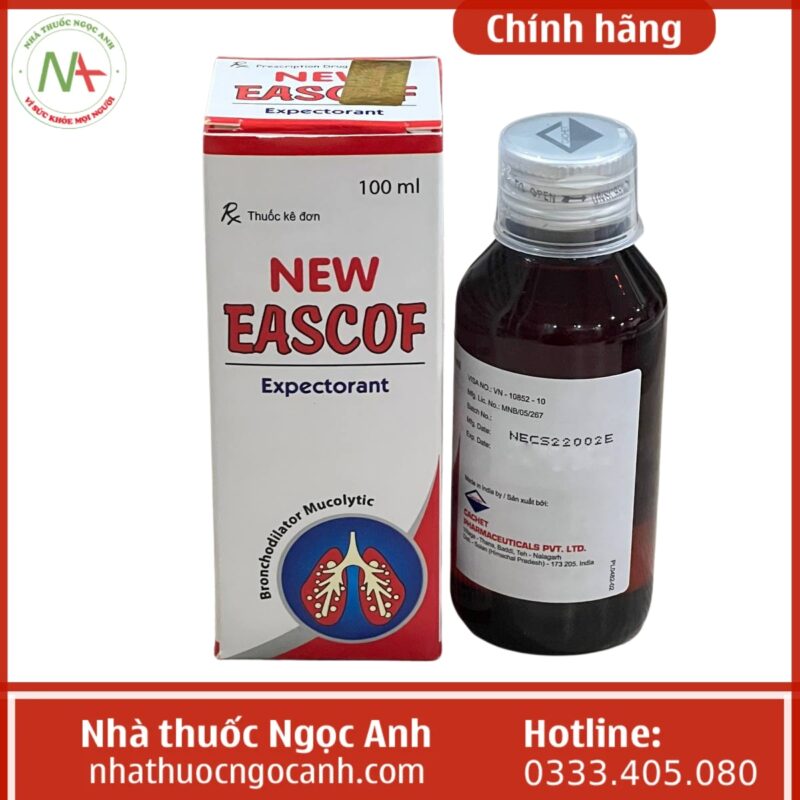 Thuốc New Eascof có phải kháng sinh không, giá bao nhiêu, mua ở đâu?