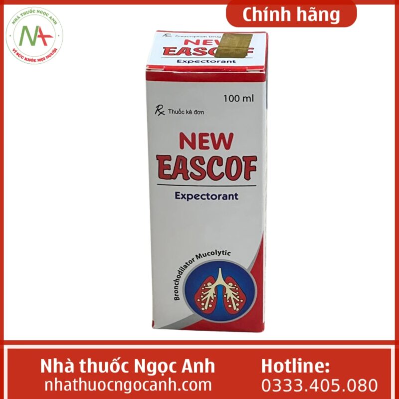 Thuốc New Eascof có phải kháng sinh không, giá bao nhiêu, mua ở đâu?