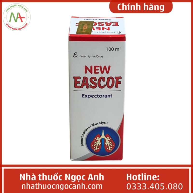 Thuốc New Eascof có phải kháng sinh không, giá bao nhiêu, mua ở đâu?