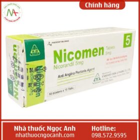 Thuốc Nicomen Tablets 5mg là thuốc gì, giá bao nhiêu, mua ở đâu