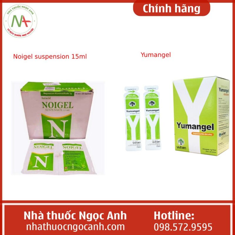 Thuốc Noigel suspension 15ml là thuốc gì, mua ở đâu, giá bao nhiêu