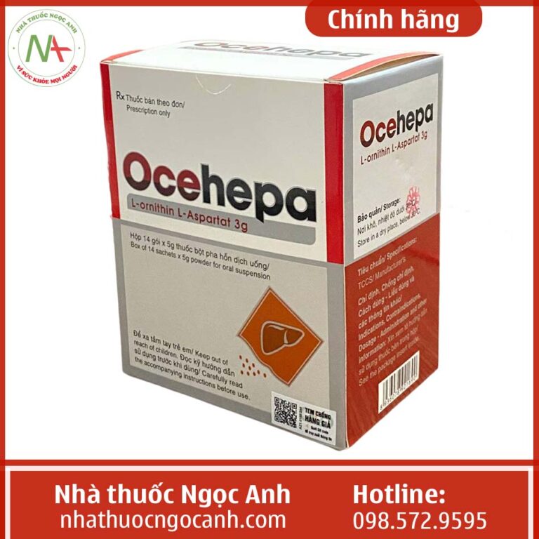 Thuốc Ocehepa 3000mg có tác dụng gì, giá bao nhiêu, mua ở đâu