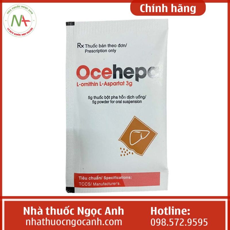 Thuốc Ocehepa 3000mg có tác dụng gì, giá bao nhiêu, mua ở đâu