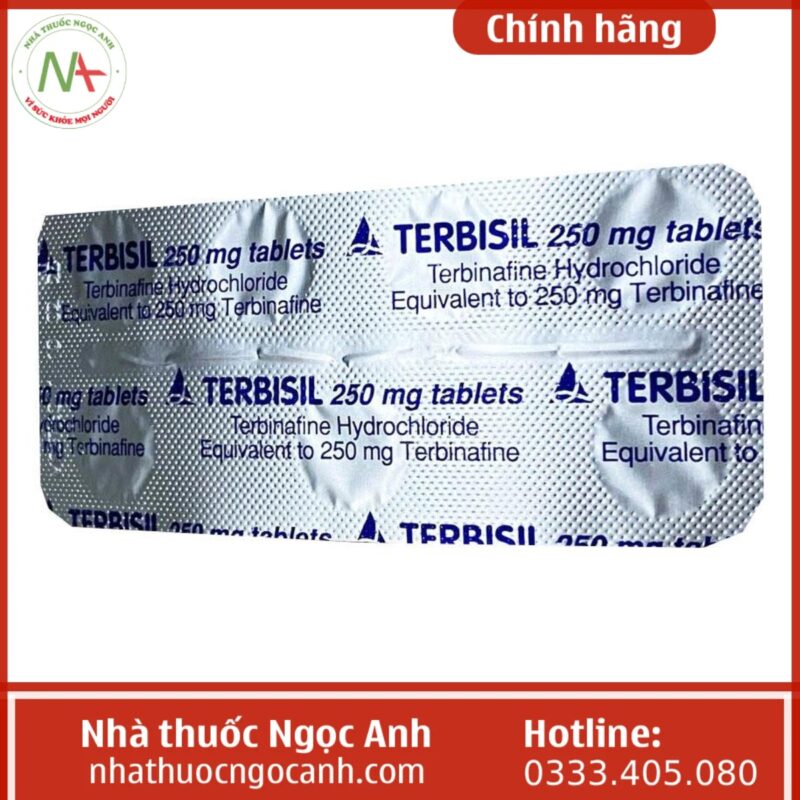 Thuốc Terbisil 250mg tablets Santa Farma giá bao nhiêu, mua ở đâu