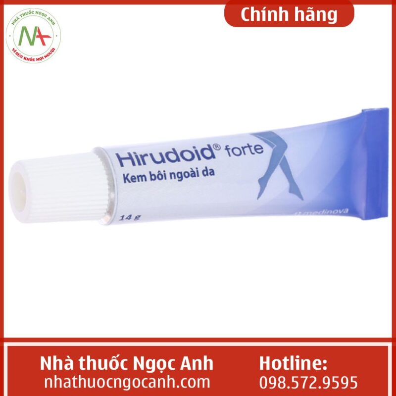 Thuốc Hirudoid Forte 14g Cream là thuốc gì, giá bao nhiêu, mua ở đâu