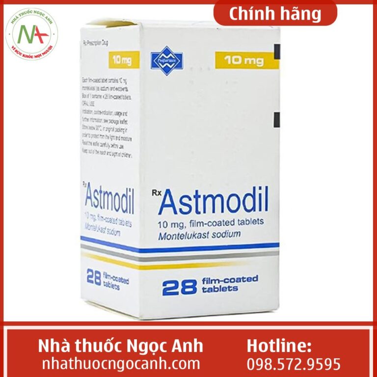 Thuốc Astmodil 10mg là thuốc gì, tác dụng gì, mua ở đâu, giá bao nhiêu