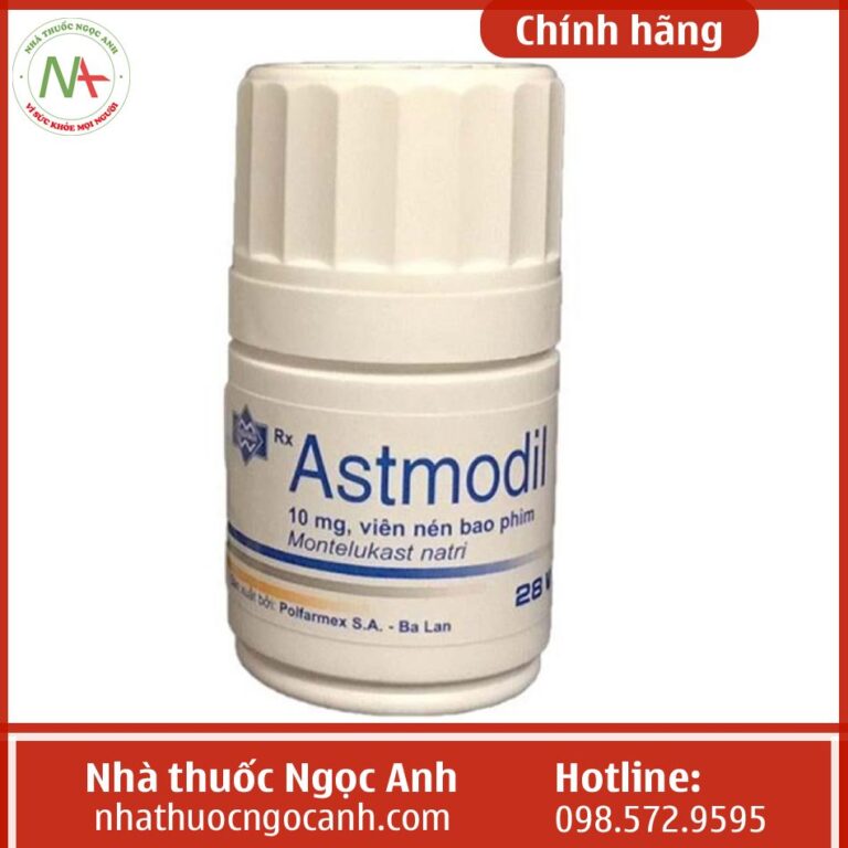 Thuốc Astmodil 10mg là thuốc gì, tác dụng gì, mua ở đâu, giá bao nhiêu