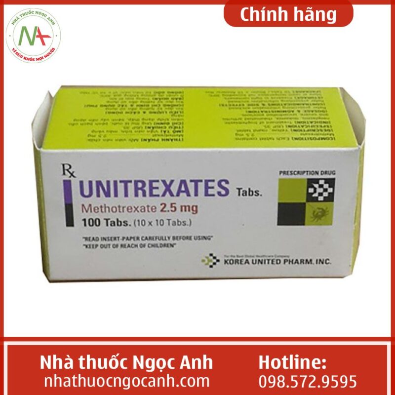Thuốc Methotrexate: Công dụng, cách dùng và chú ý