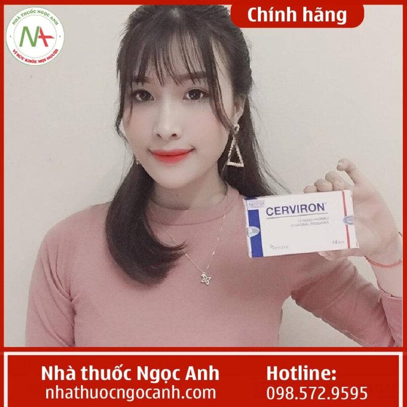 Thuốc Cerviron Innate viên đặt có tốt không, mua ở đâu, giá bao nhiêu?