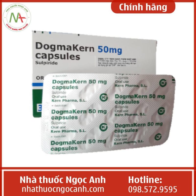 Thuốc Dogmakern 50mg capsules là thuốc gì, mua ở đâu, giá bao nhiêu