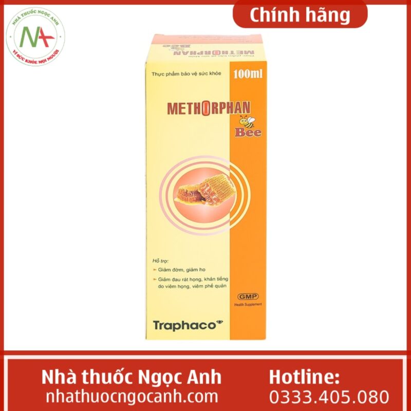 Siro Methorphan Bee 100ml là thuốc gì, giá bao nhiêu, mua ở đâu?