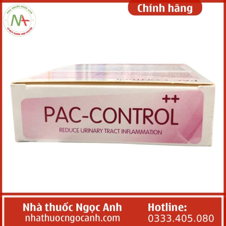Pac-Control là thuốc gì, bầu dùng được không, mua ở đâu, giá bao nhiêu