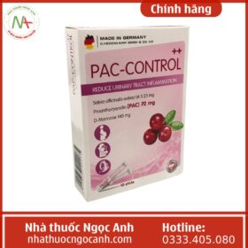 Pac-Control là thuốc gì, bầu dùng được không, mua ở đâu, giá bao nhiêu