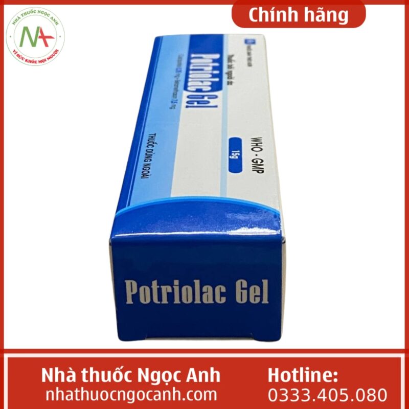 Thuốc Potriolac Gel 15g có tác dụng gì, mua ở đâu, giá bao nhiêu?