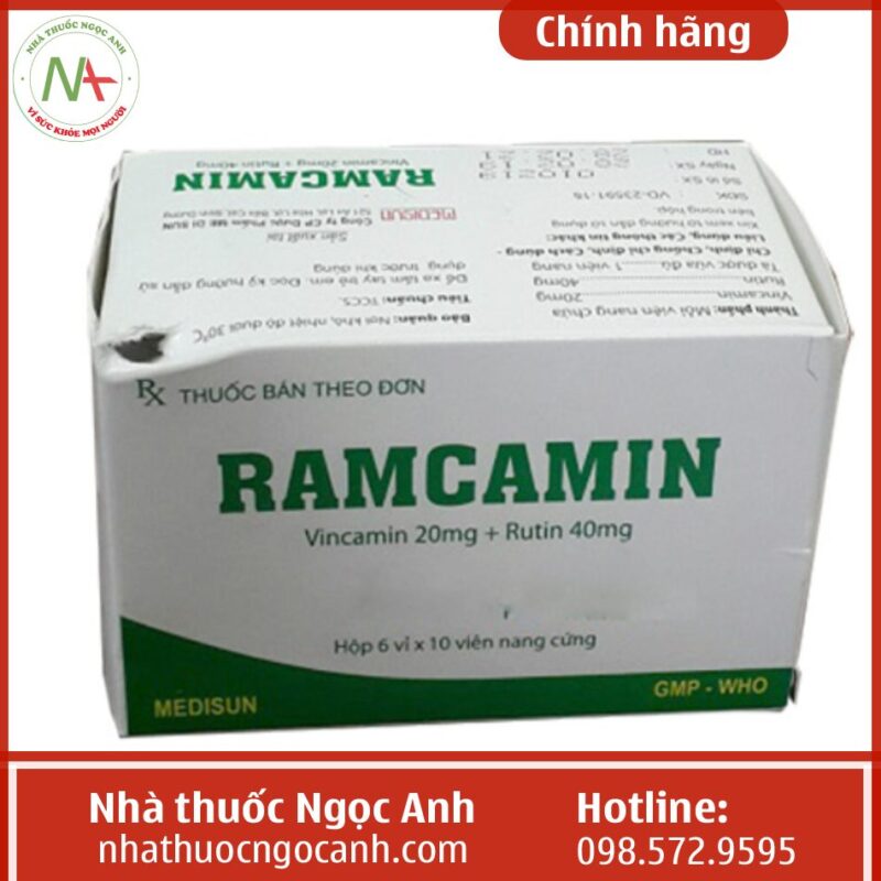 Thuốc Ramcamin là thuốc gì? Giá bao nhiêu? Mua ở đâu?