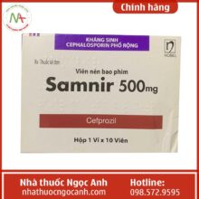 Thuốc Samnir 500mg có tác dụng gì, mua ở đâu, giá bao nhiêu?