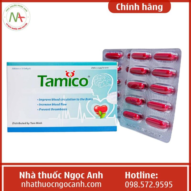 Thuốc Tamico là thuốc gì, thành phần, giá bao nhiêu, mua ở đâu?