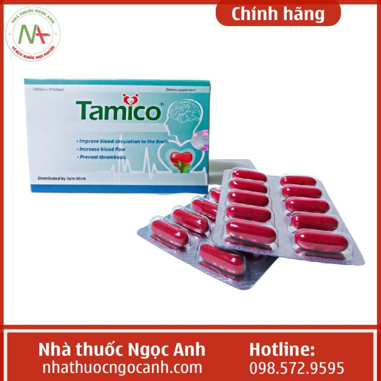 Thuốc Tamico là thuốc gì, thành phần, giá bao nhiêu, mua ở đâu?
