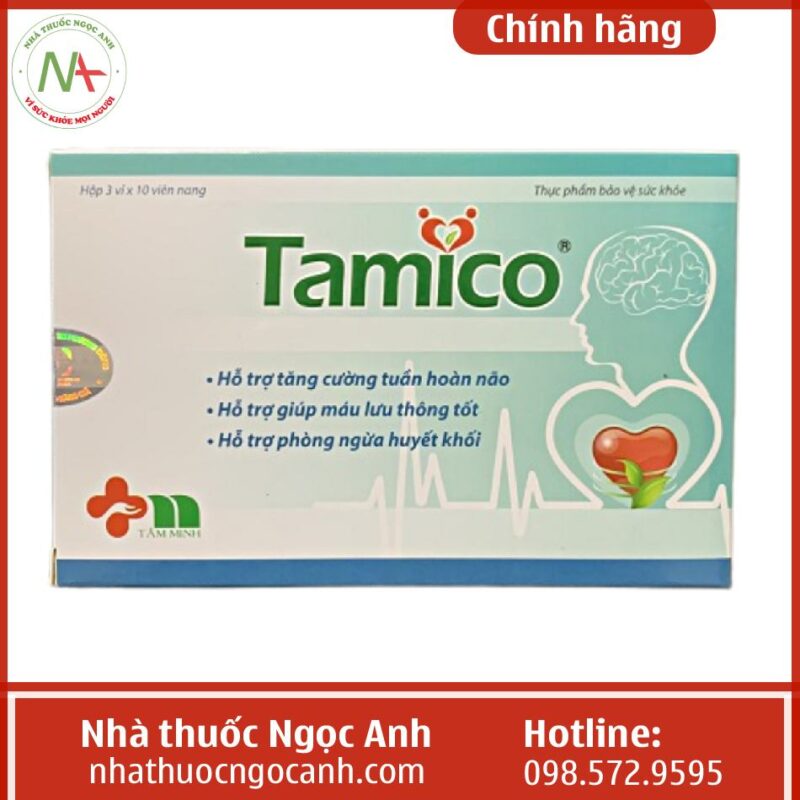 Thuốc Tamico là thuốc gì, thành phần, giá bao nhiêu, mua ở đâu?