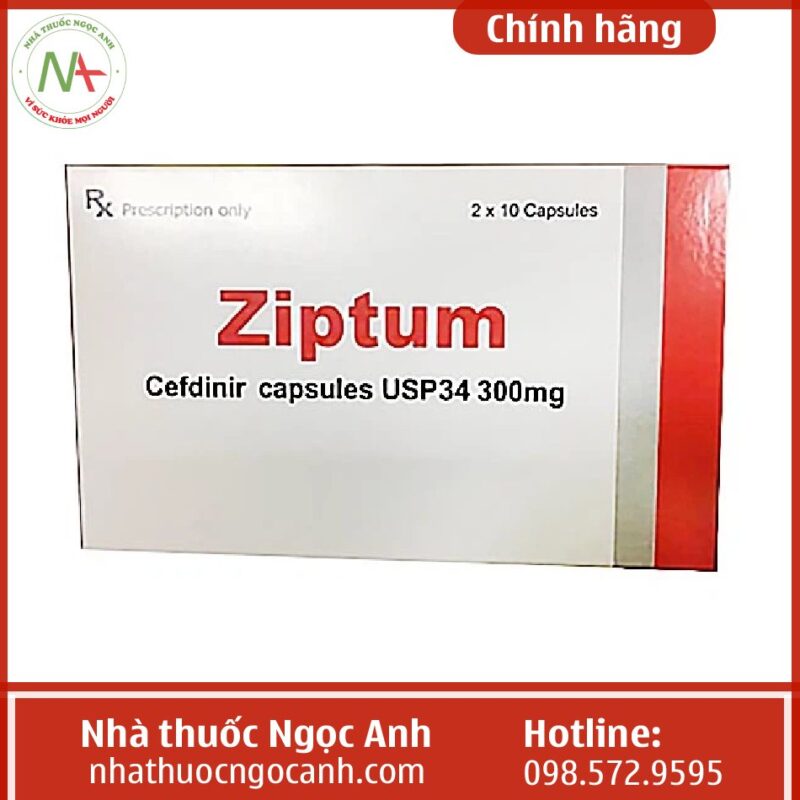 Thuốc Ziptum 300mg có tác dụng gì, mua ở đâu, giá bao nhiêu?