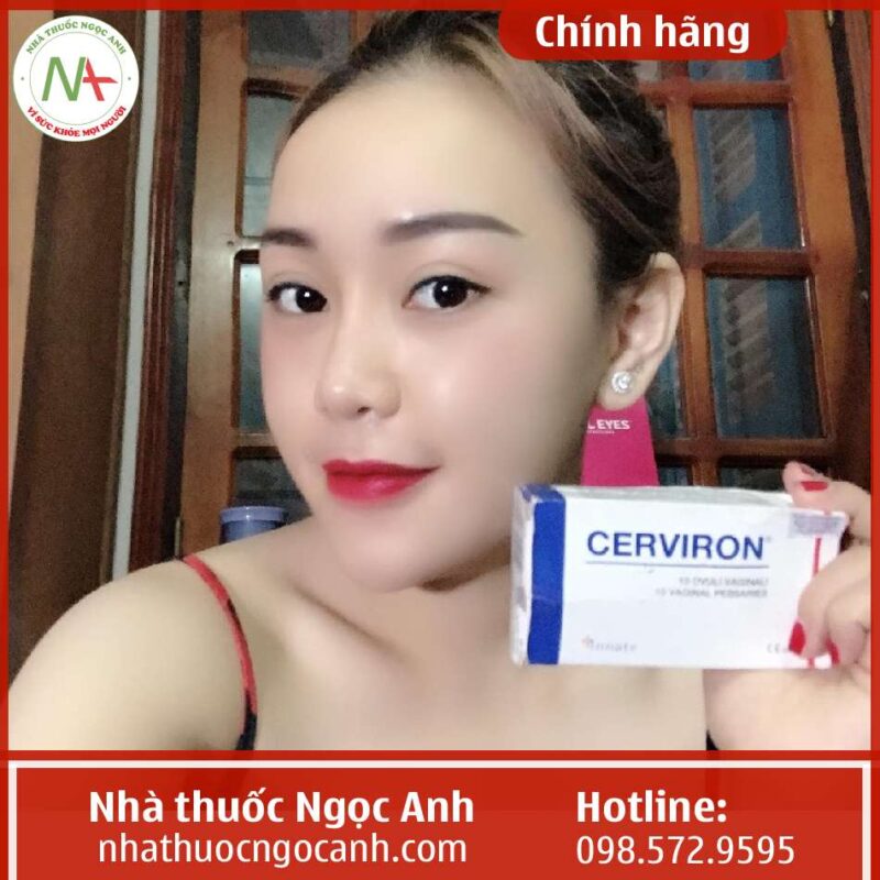 Thuốc Cerviron Innate viên đặt có tốt không, mua ở đâu, giá bao nhiêu?
