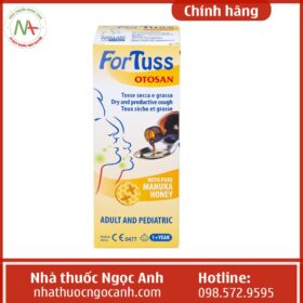 Thuốc ho Fortuss Otosan Cough Syrup 180ml giá bao nhiêu, mua ở đâu