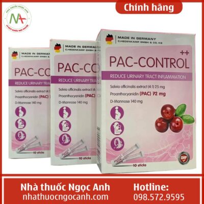 Pac-Control là thuốc gì? có tác dụng gì? mua ở đâu, giá bao nhiêu