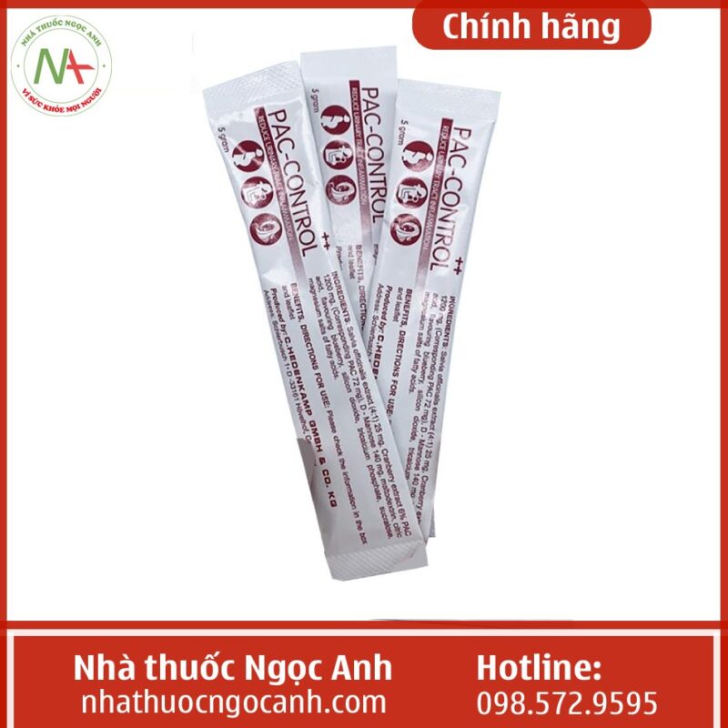 Pac-Control là thuốc gì? có tác dụng gì? mua ở đâu, giá bao nhiêu